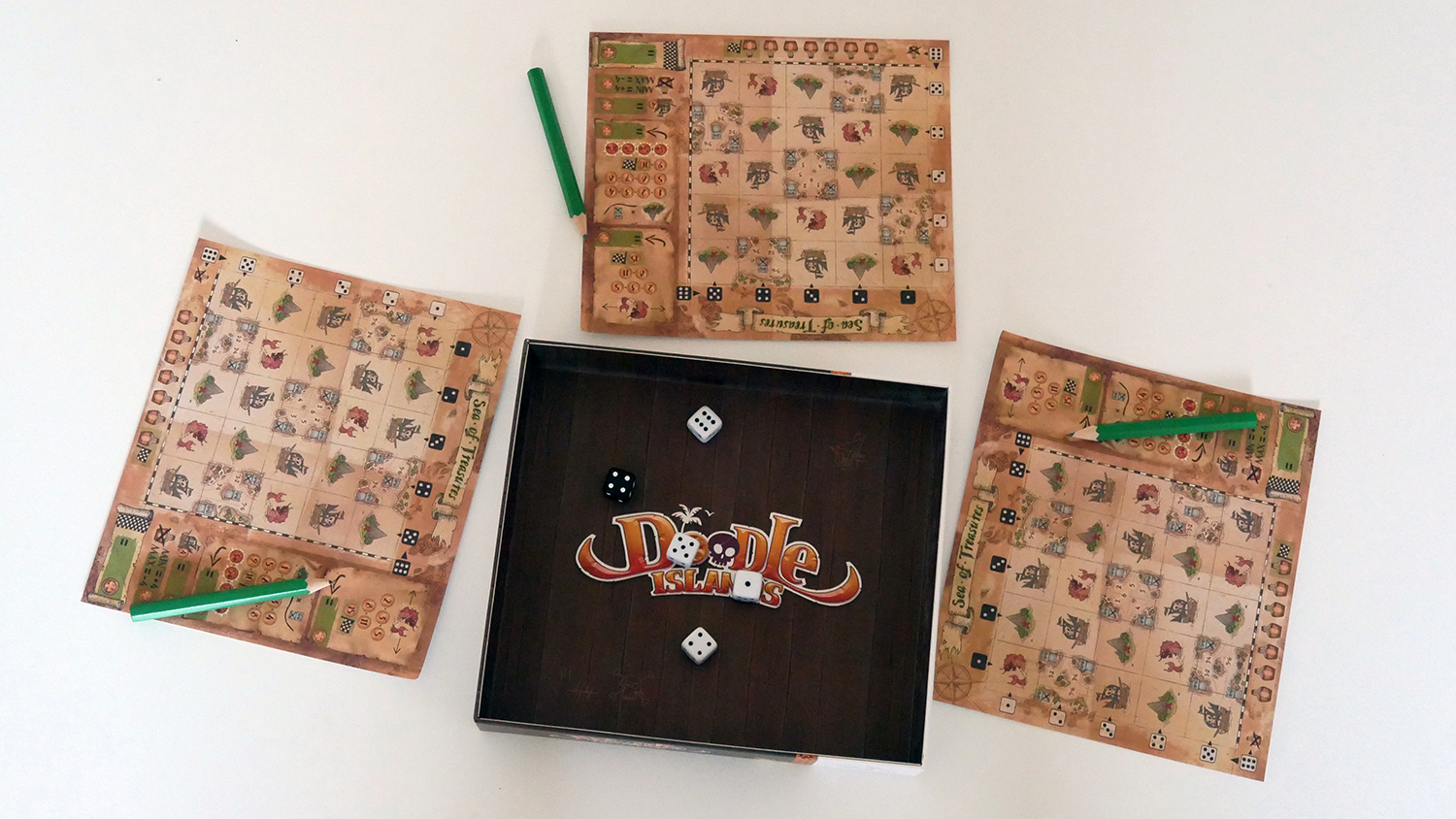 Doodle Islands | Dés en Mousse